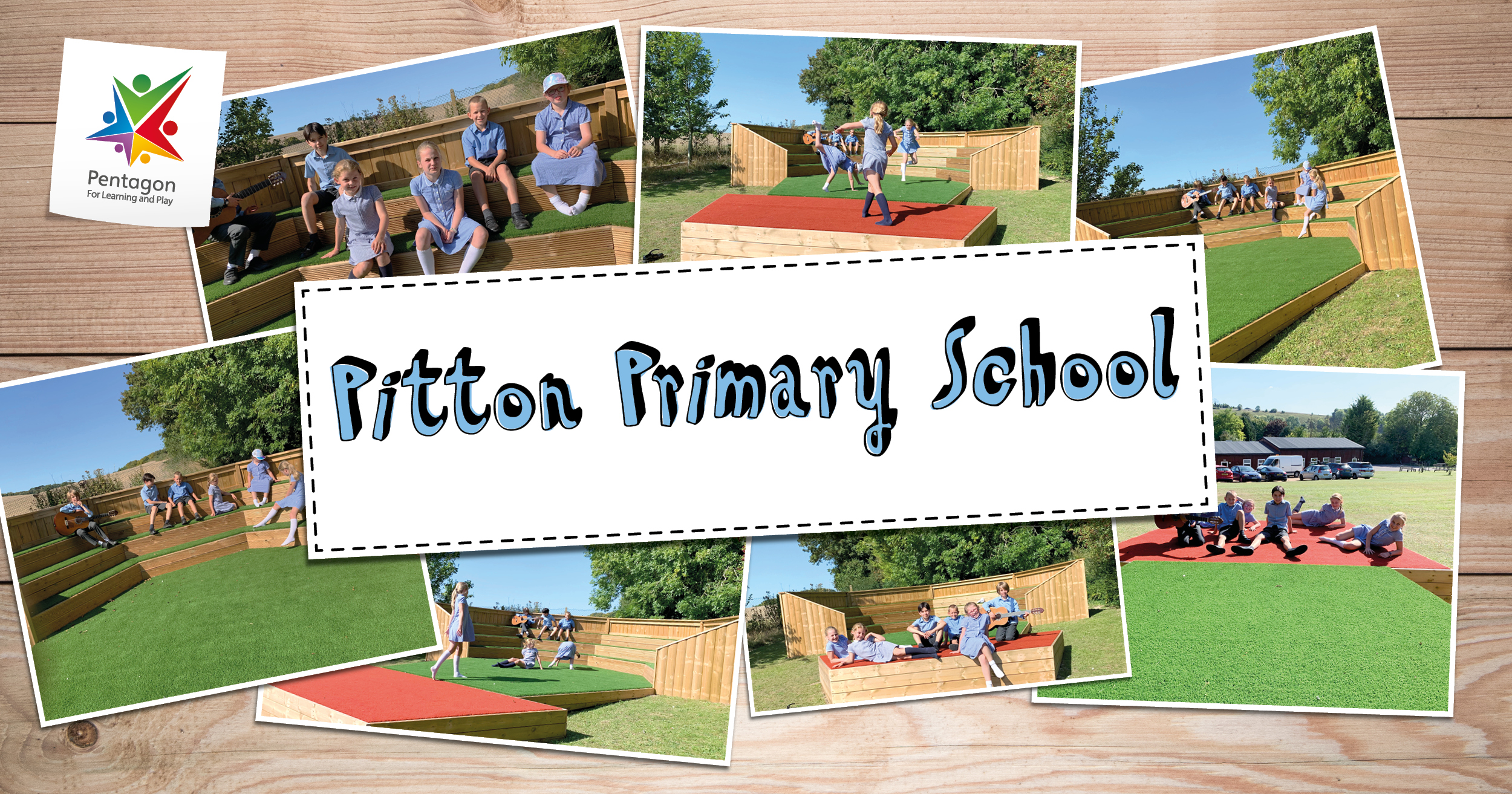 Pitton Primary School’s Performance Stage | Pentagon Play