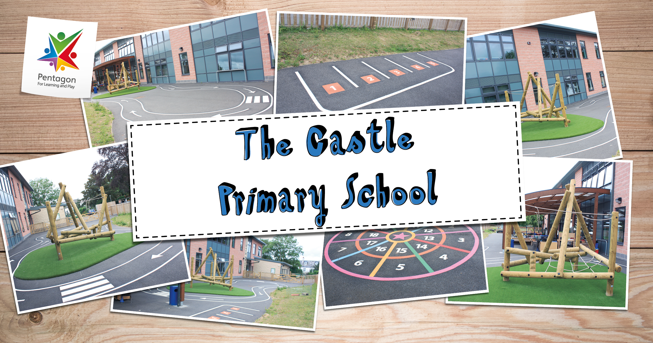 Castle School’s EYFS Playground Equipment | Pentagon Play