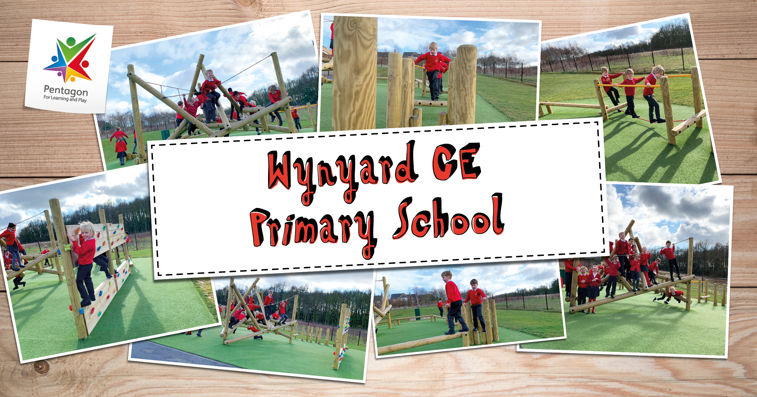 Wynyard School's Adventure Playground Equipment | Pentagon Play