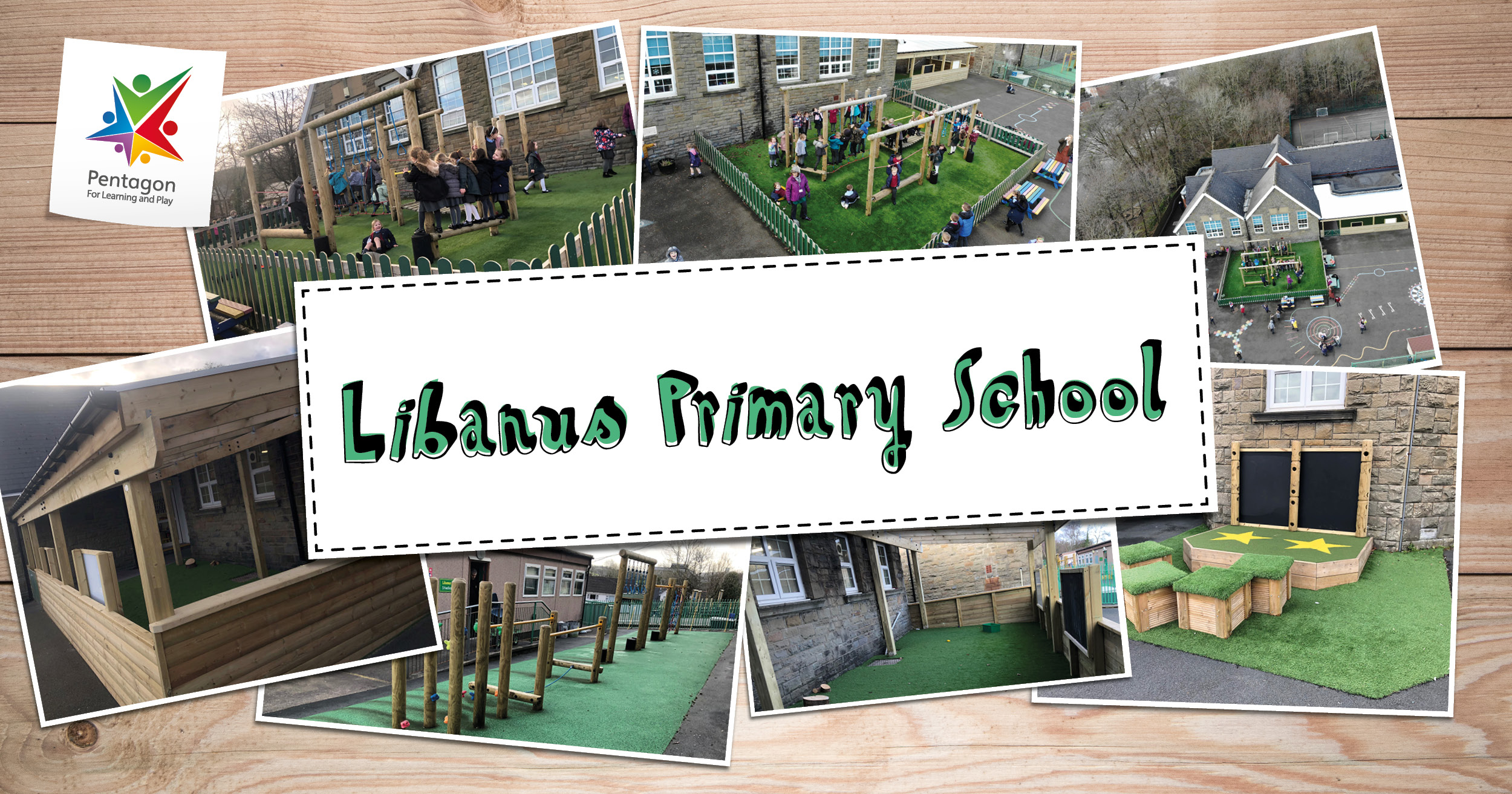 Libanus Primary School's Playground Equipment | Pentagon Play