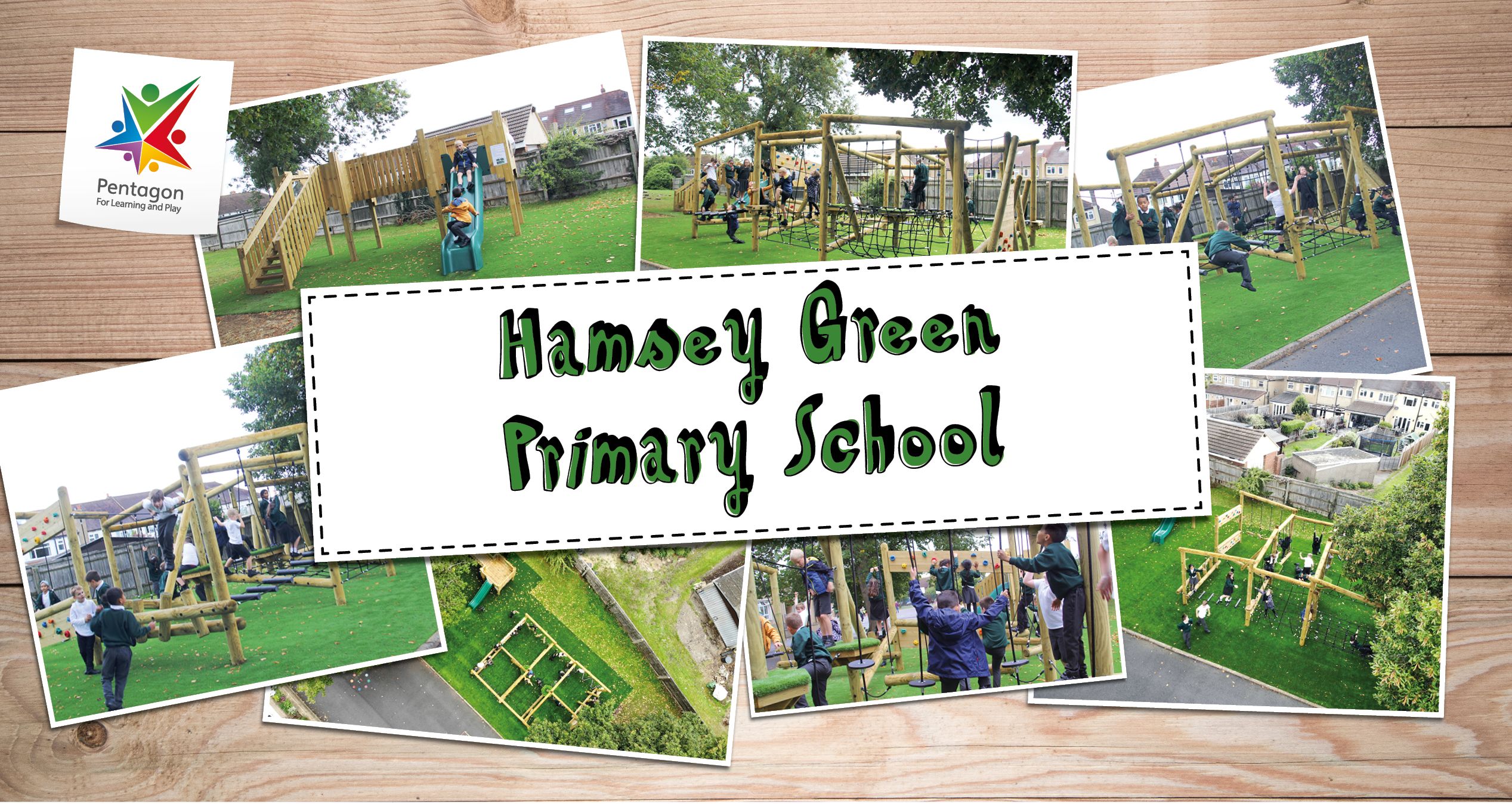 Hamsey Green Primary's Adventure Playground | Pentagon Play