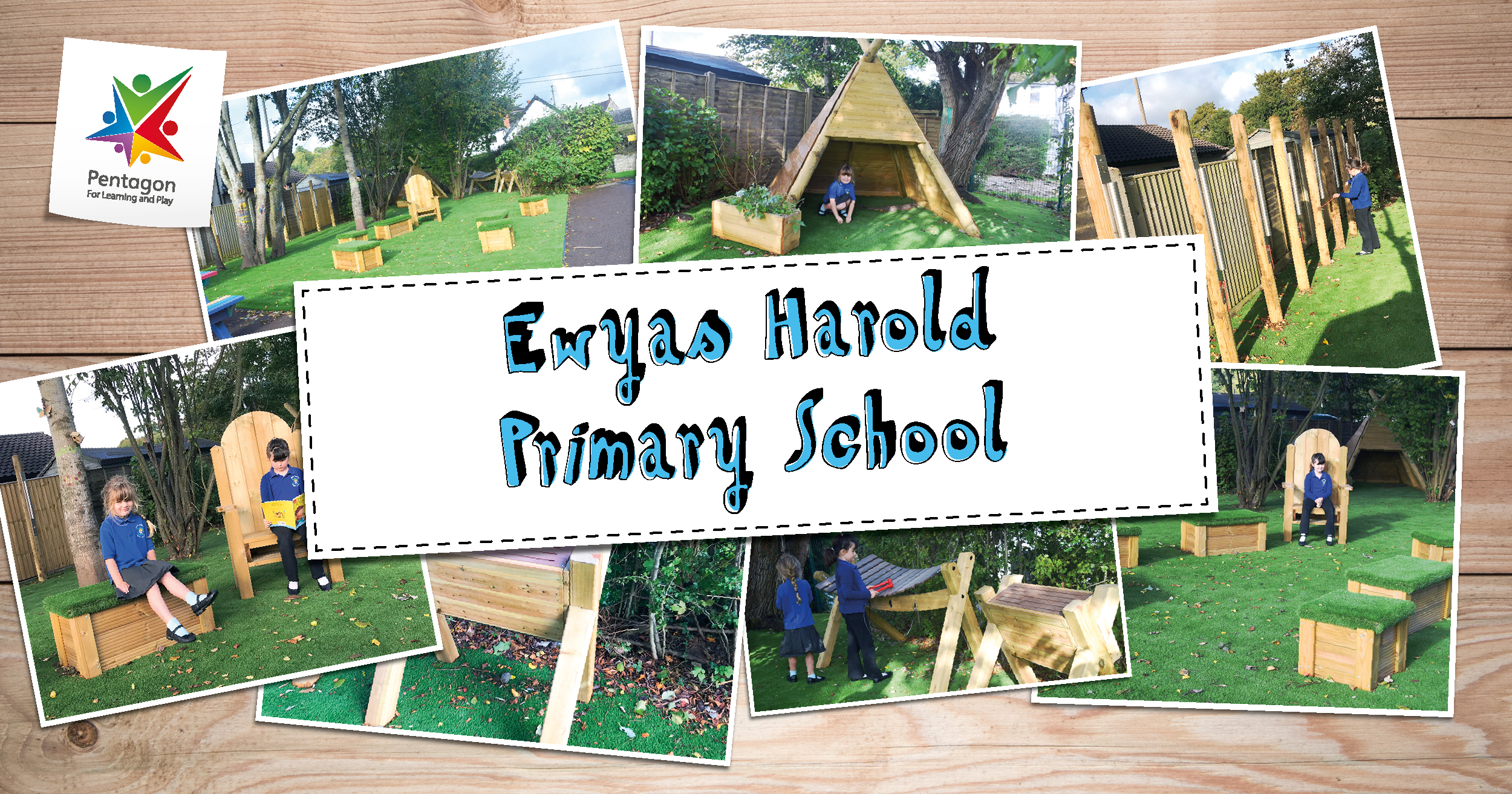 Ewyas Harold School’s Imaginative Play Area | Pentagon Play