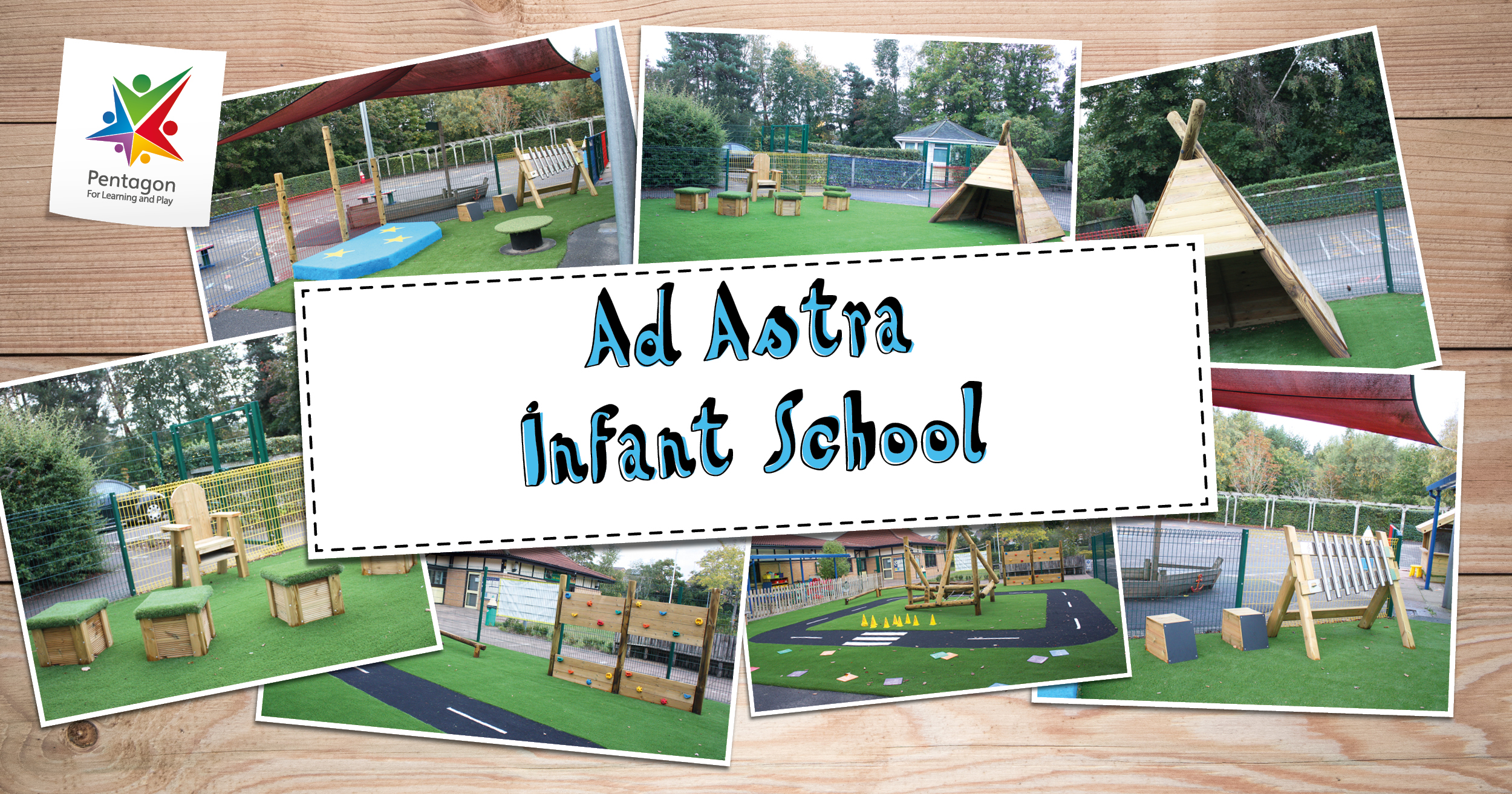 Ad Astra Infant School's EYFS Playground Design | Pentagon Play