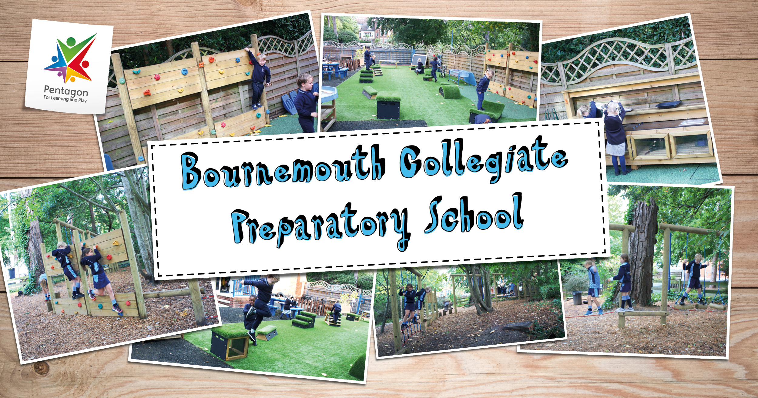 Bournemouth Collegiate Prep's Playground Design! | Pentagon Play