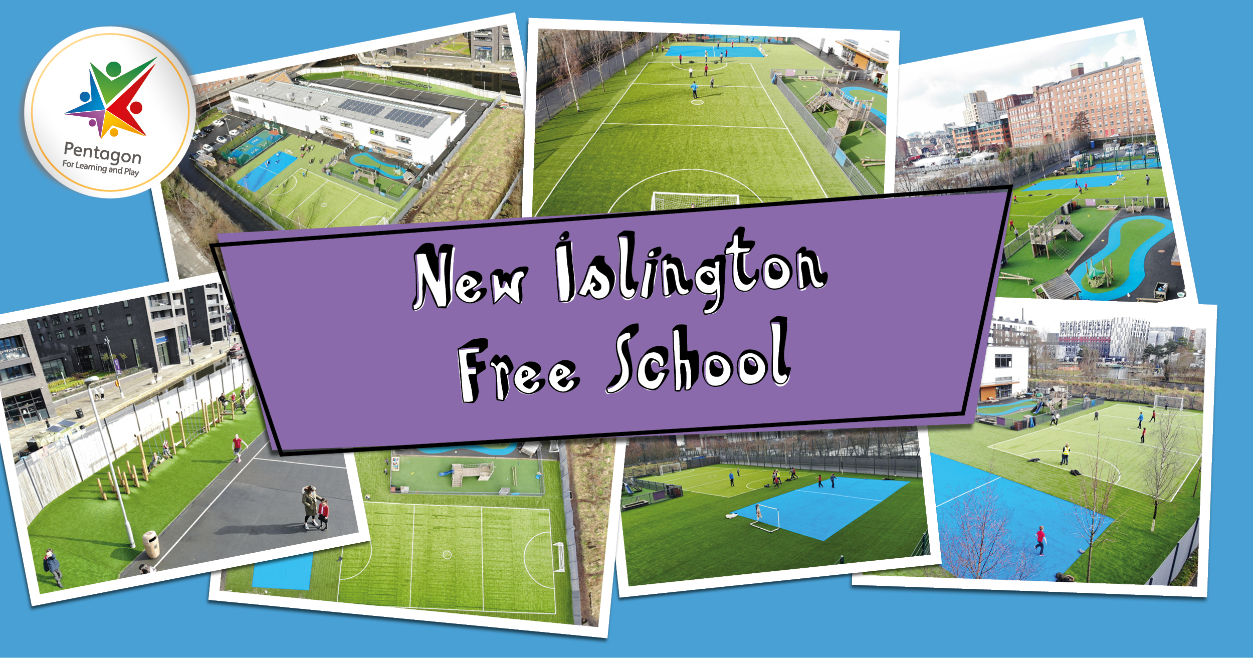 New Islington Free School's Outdoor Play Space | Pentagon Play
