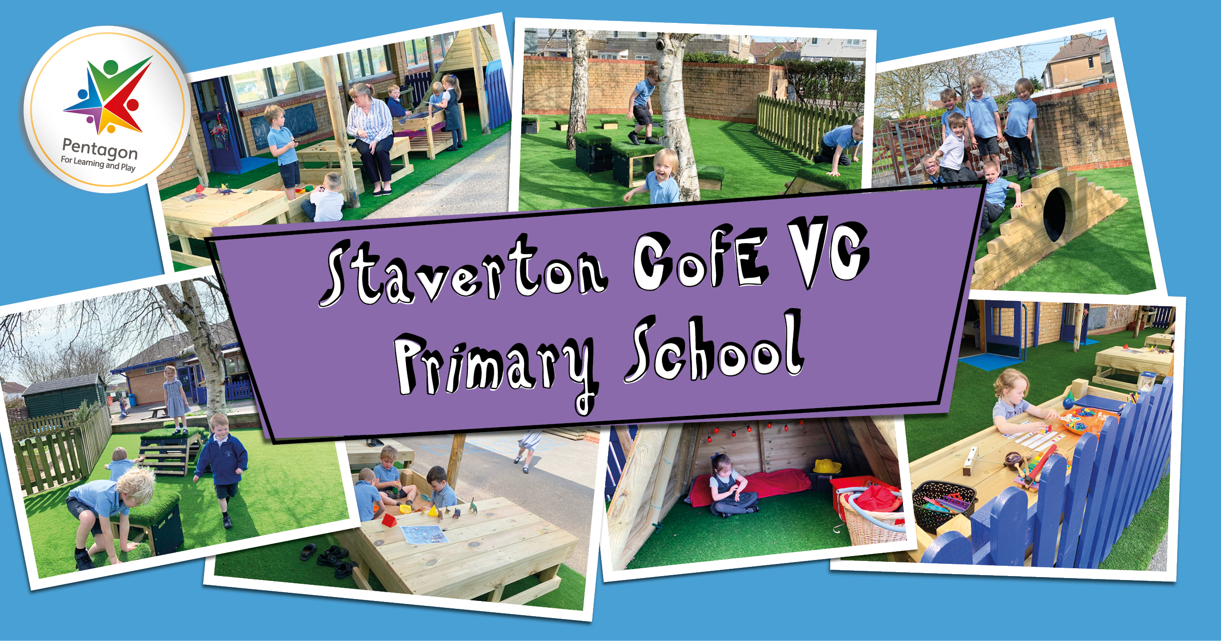 Staverton CE VA Primary School’s Dream EYFS Play Space | Pentagon Play