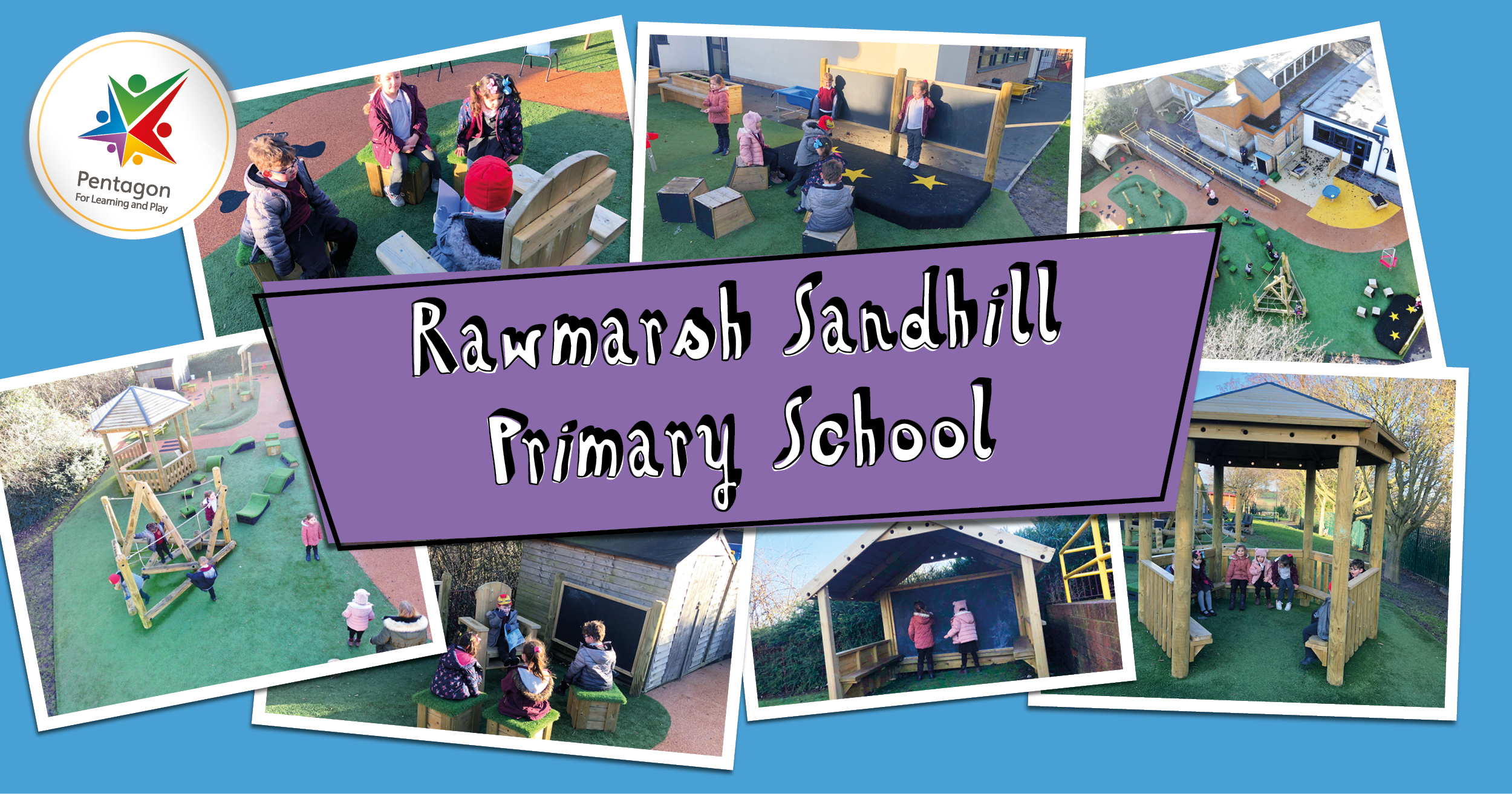 Rawmarsh Sandhill Primary School's outdoor learning area | Pentagon Play