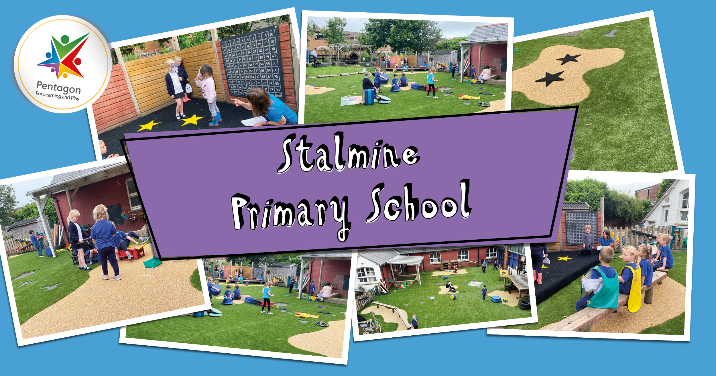 Stalmine Primary School’s Playground Surfacing Design | Pentagon Play