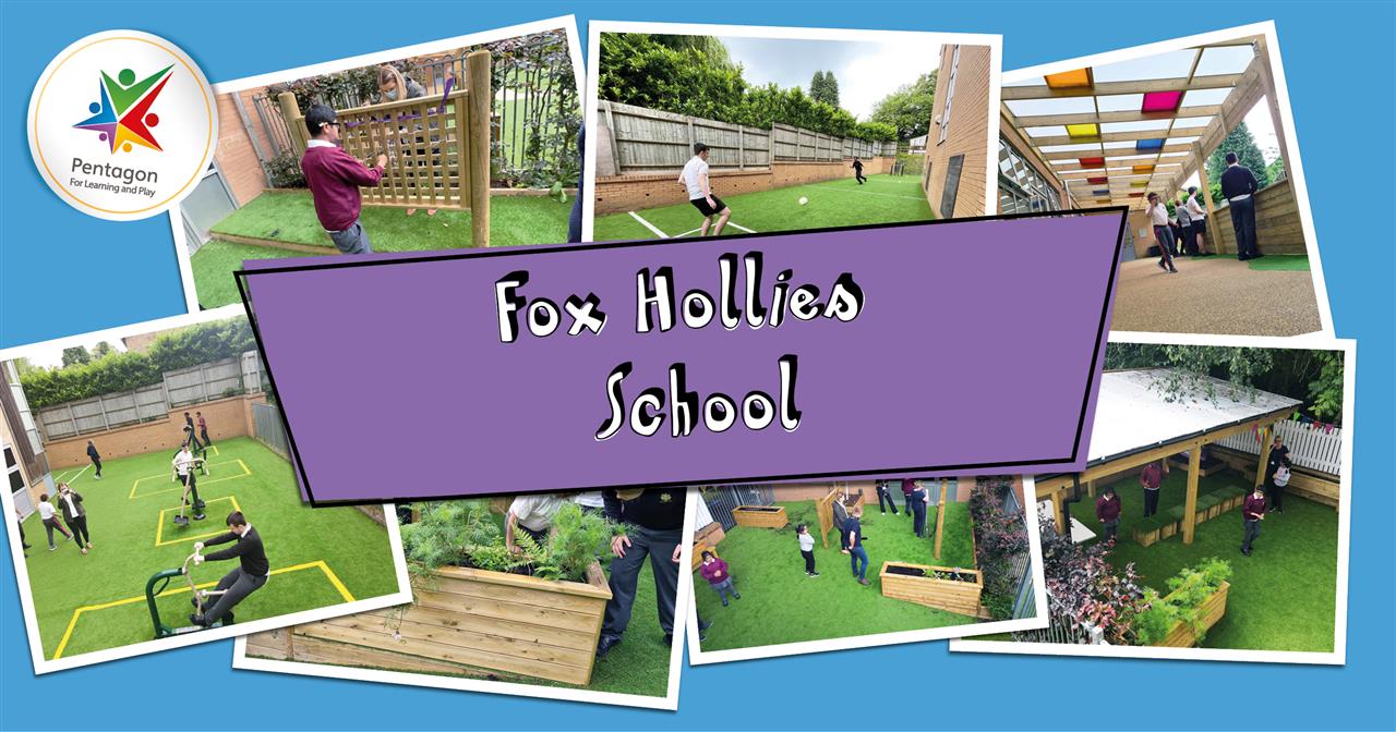 SEN Outdoor Interactive Playground at Fox Hollies School | Pentagon Play