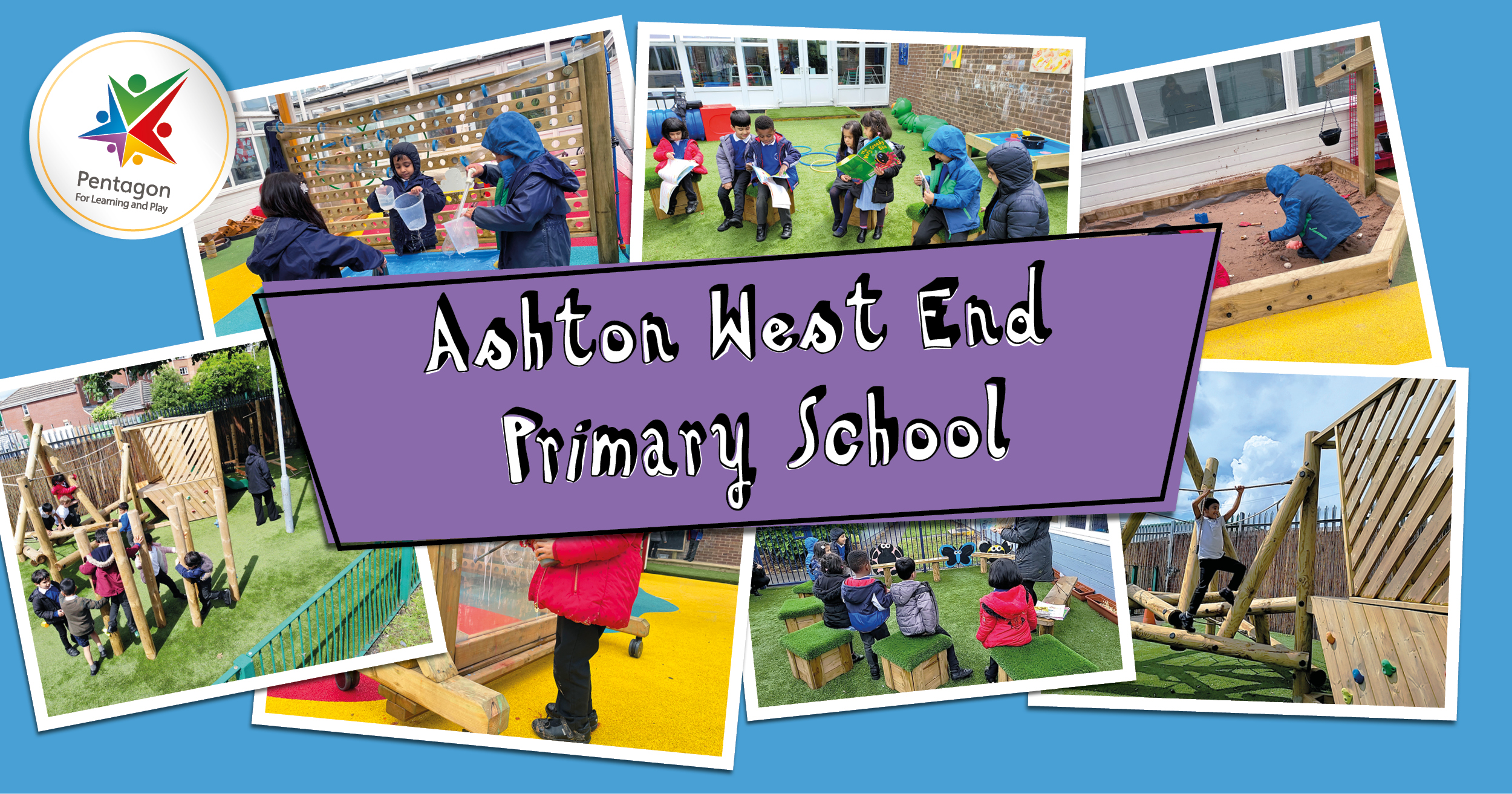 Ashton West End Primary Schools EYFS Playground Development | Pentagon Play