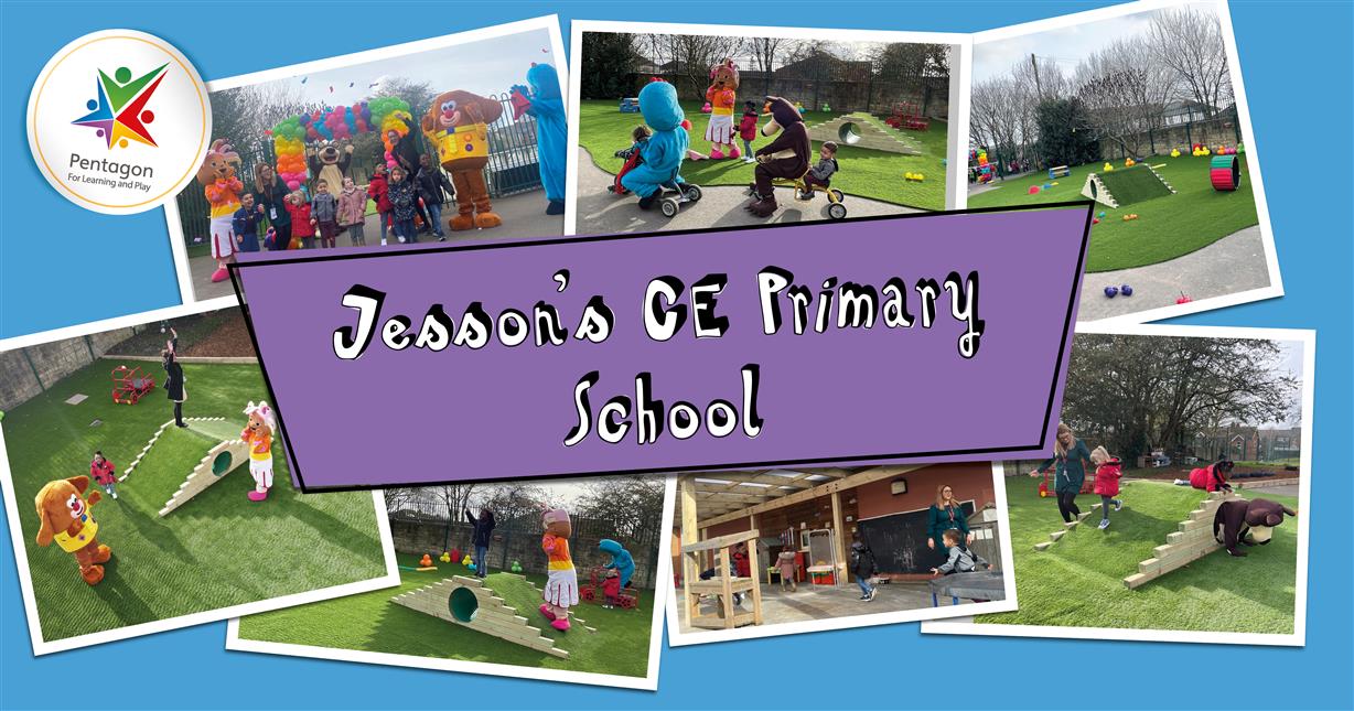 Jesson's CE Primary School early years play | Pentagon Play