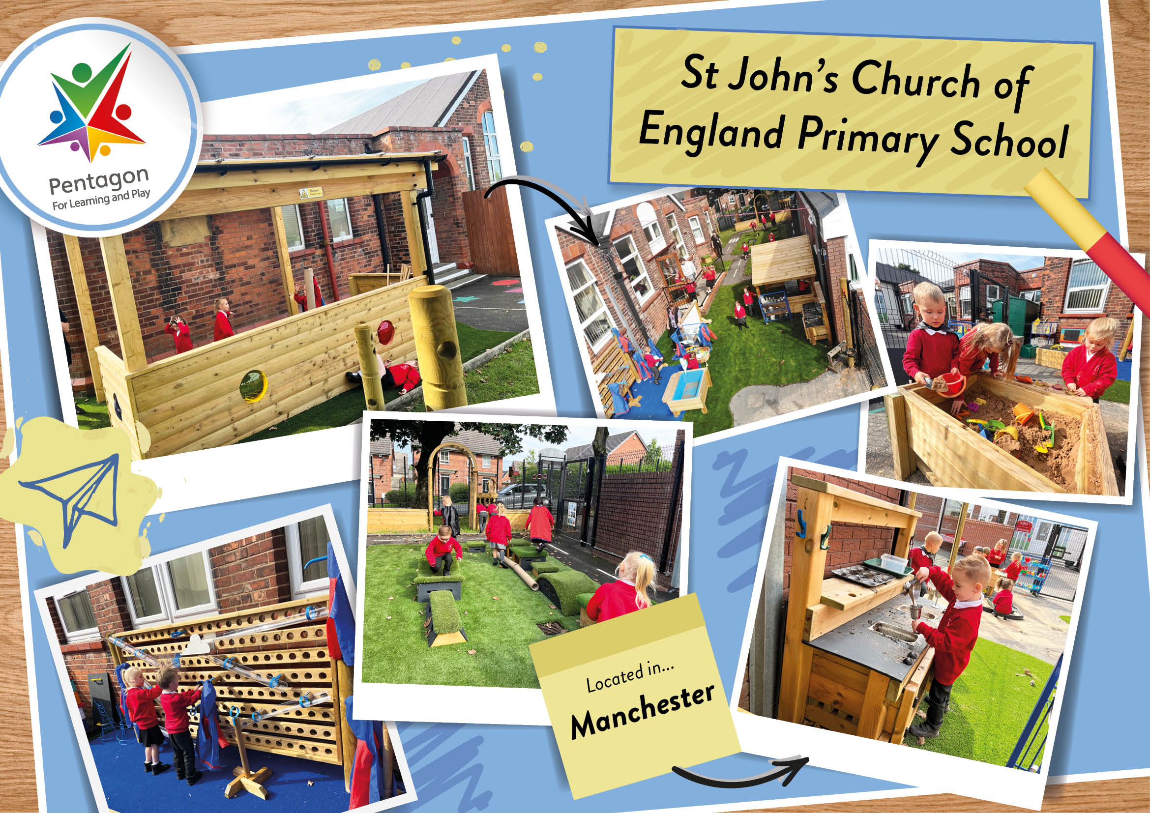Targeting EYFS Learning Goals at St John's Primary | Pentagon Play