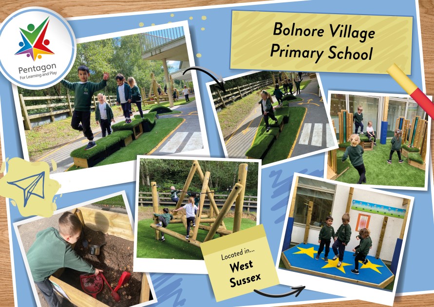 A Bright EYFS Playground Space for Bolnore Village Primary! | Pentagon Play