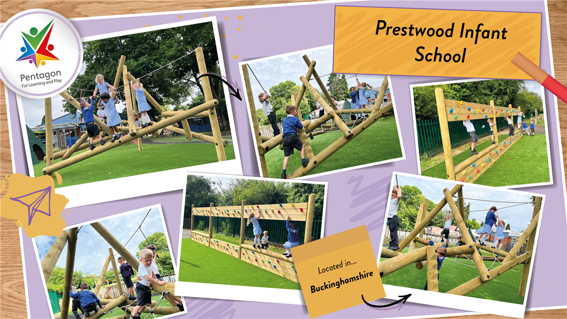 An Active Play Zone for Prestwood Infant School | Pentagon Play