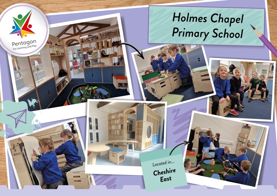 Our First Indoor Customer- Holmes Chapel Primary School | Pentagon Play