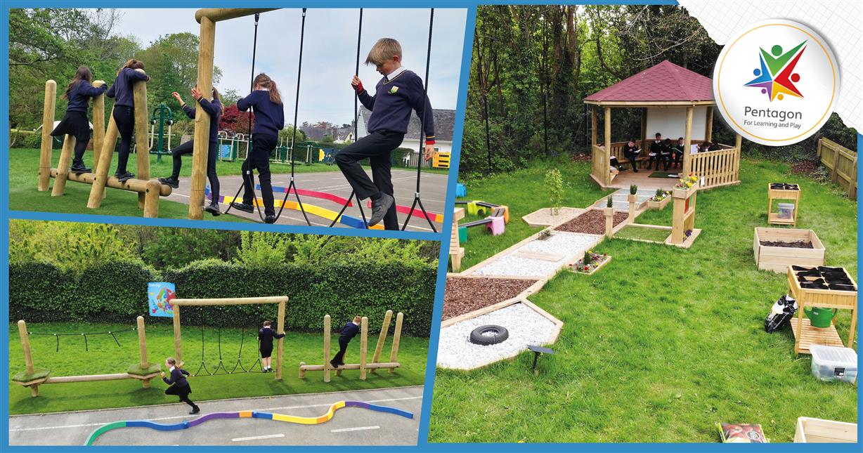 Amazing Spaces for Social Interaction at Ysgol Llandygai | Pentagon Play
