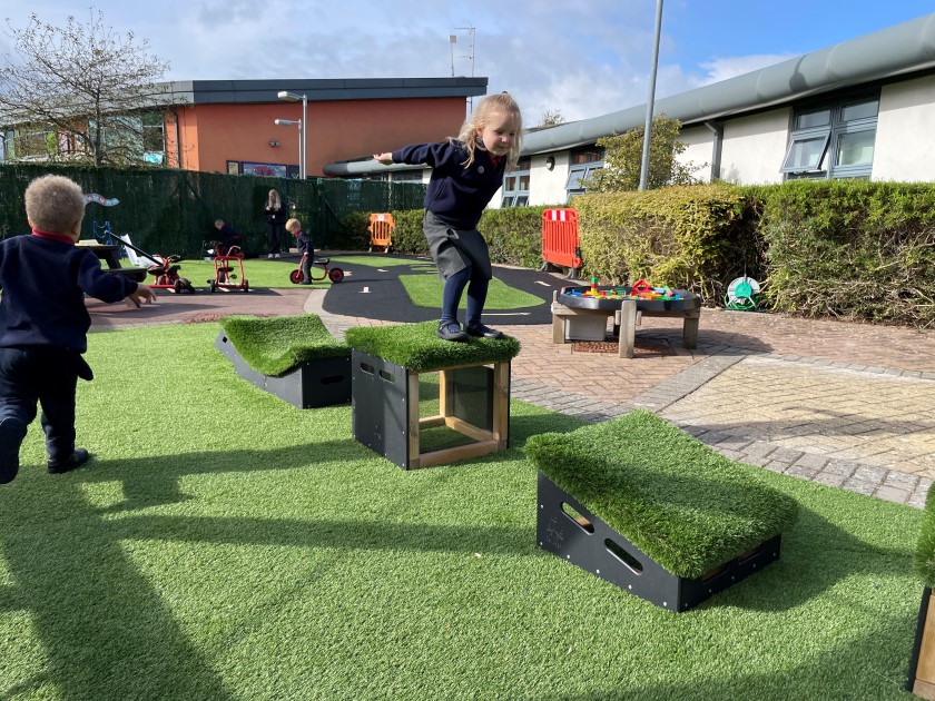 A New Playground Space for Red Oaks Primary School | Pentagon Play