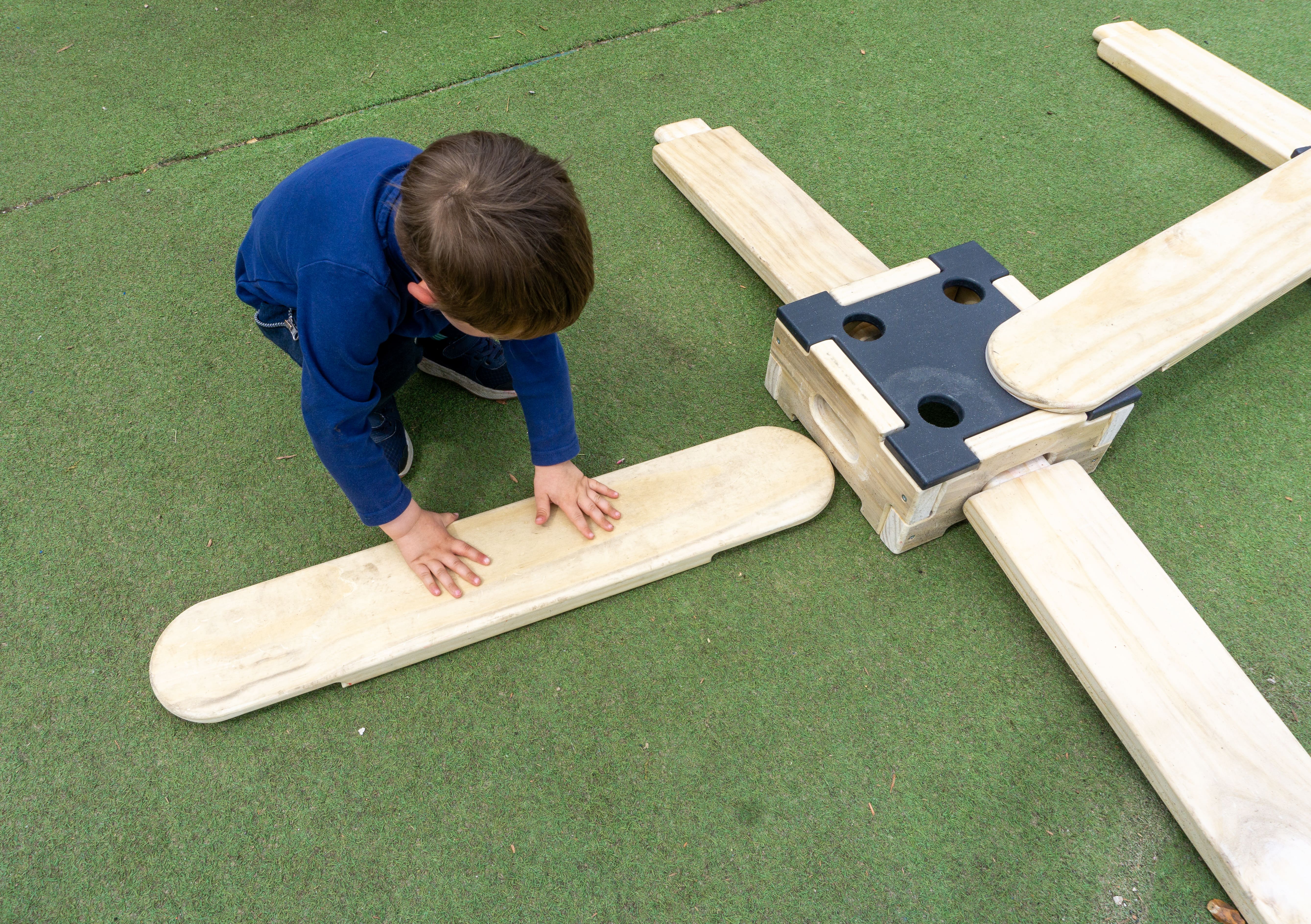 Constructive Play Equipment at Little Foxes Nursery | Pentagon Play