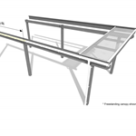 Freestanding Timber Canopy 8M x 4M | Pentagon Play