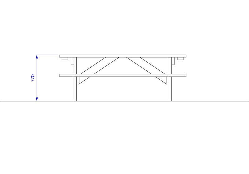 Wheelchair Table | Pentagon Play