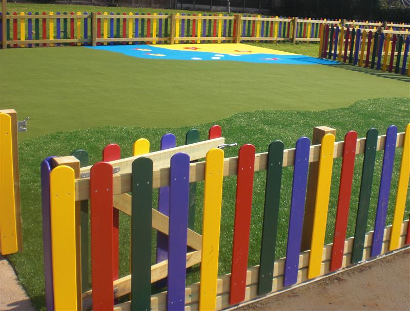 Playground Fencing Gate | Pentagon Play